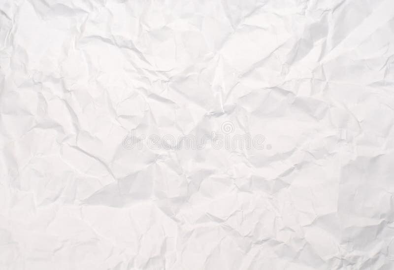 Crushed White Paper Texture Stock Image - Image of black, copy: 7558025