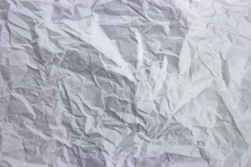 Crushed white paper stock photo. Image of stationary, abstract - 6889606
