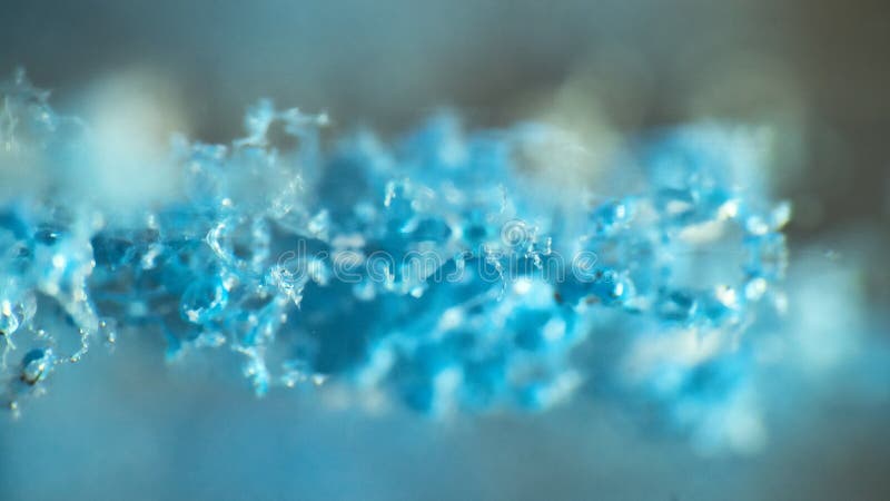 Crushing and Agglomeration of Plastic Particles on Water Surface Stock ...