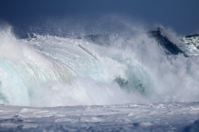 Crushing Pipe Wave stock photo. Image of tourism, shore - 59003652