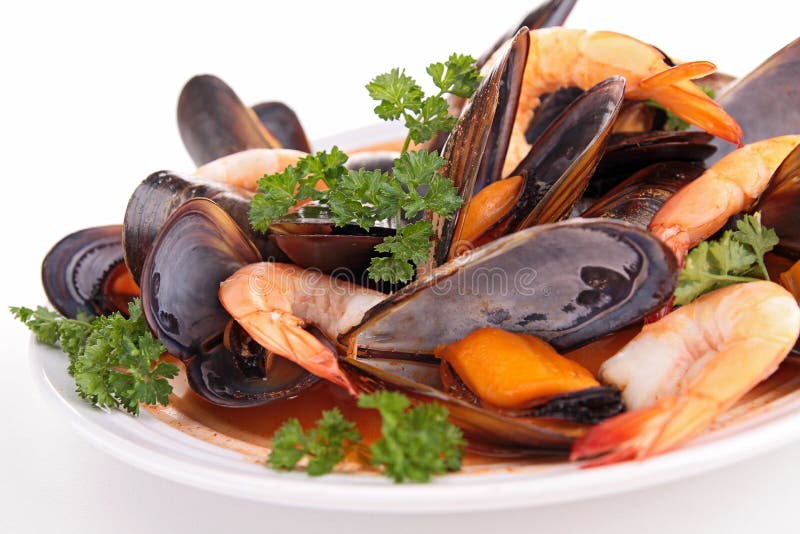 Crustacean soup stock image. Image of cuisine, appetizer - 34413625