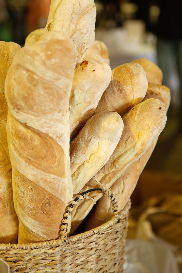 Crusty Bread stock photo. Image of delicious, bakery, selling - 1580376