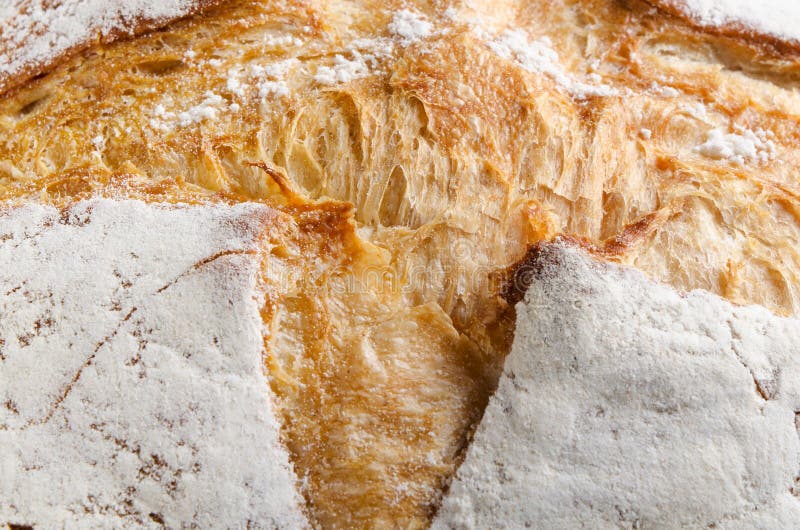 Crusty bread close up stock photo. Image of closeup, close - 78887750