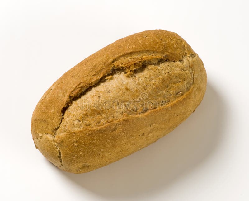 Crusty roll stock image. Image of grocery, object, overhead - 7341401