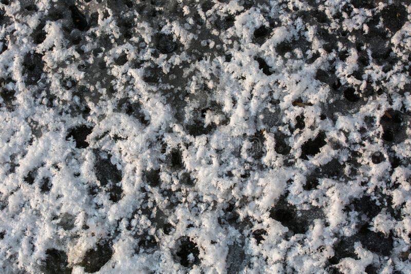 Crusty snow texture stock photo. Image of clean, abstract - 85437444