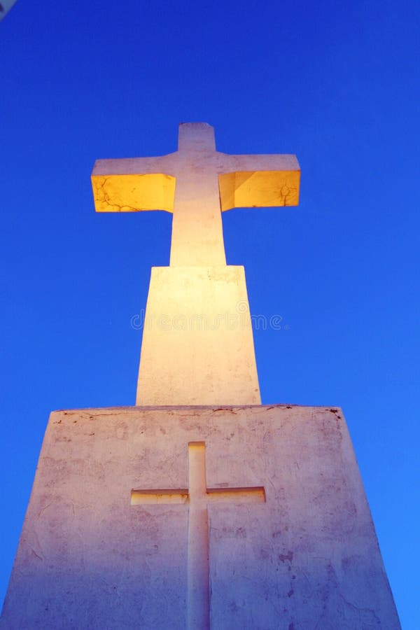 Cruz blanca imagen de archivo. Imagen de azul, ortodoxo, iglesias - 2653