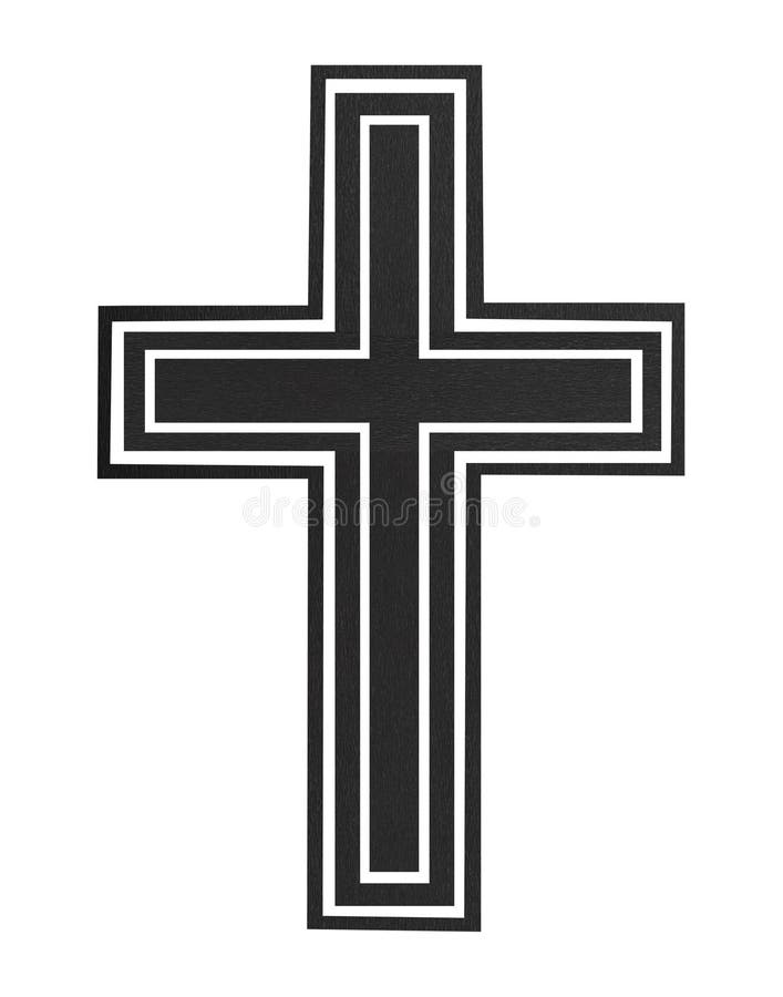 Cruz negra foto de archivo. Imagen de muerte, crucifijo - 68304282