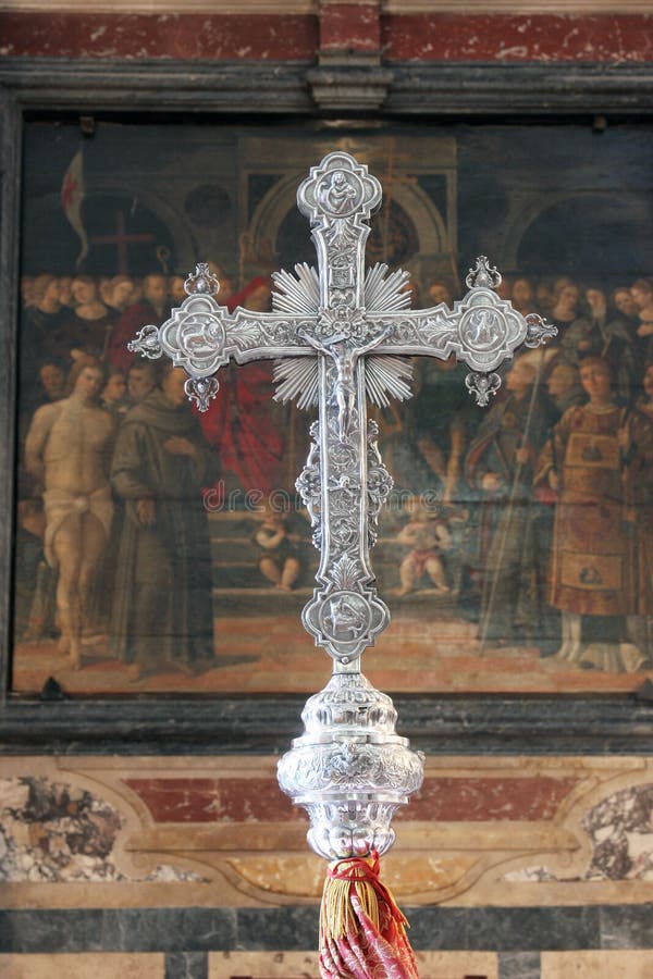 Cruz procesional imagen de archivo editorial. Imagen de procesional ...