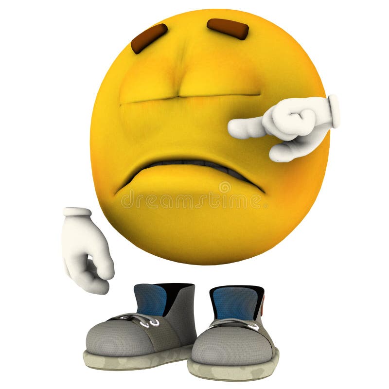 Salute stock illustration. Illustration of emotion, brows - 21169127