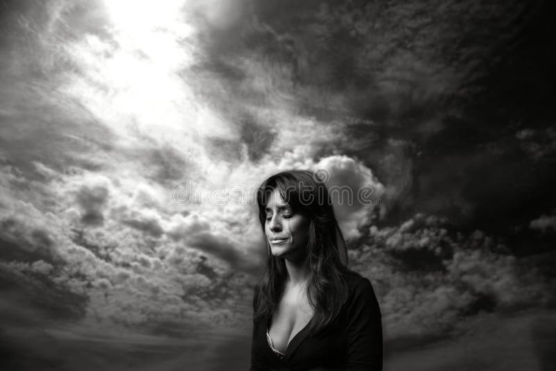 Cry stock image. Image of tear, storm, emotion, girl, tragedy - 6123923