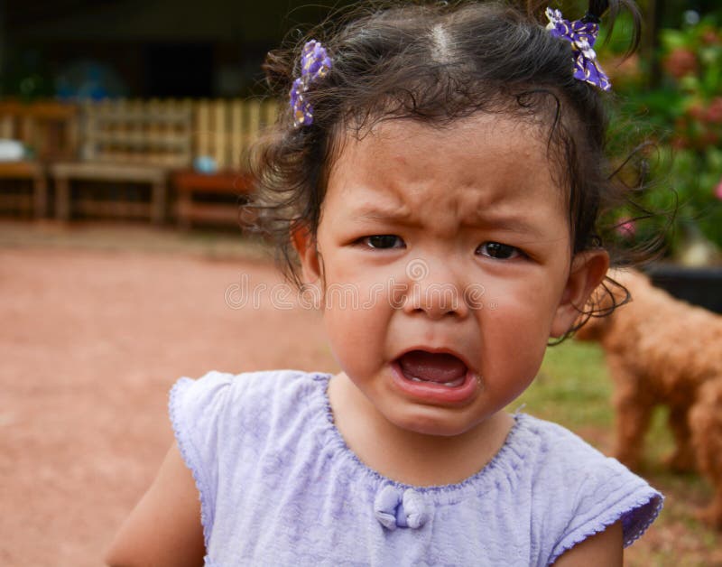 Cry stock image. Image of candid, sullen, childhood, children - 44563231