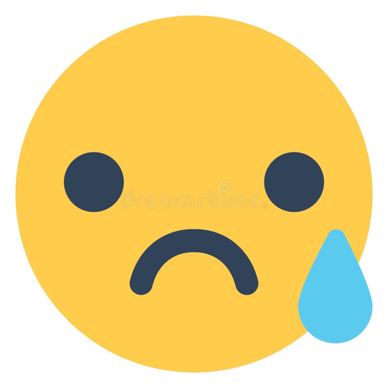 Cry, Sad Face Vector Icon Fully Editable Stock Vector - Illustration of ...