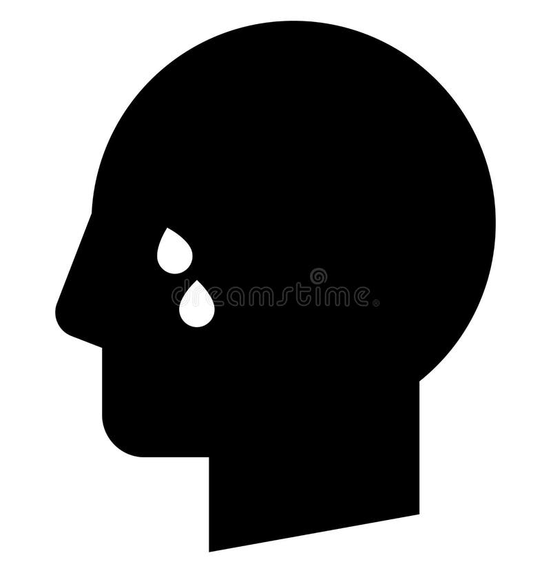 Side Profile Crying Stock Illustrations – 11 Side Profile Crying Stock ...
