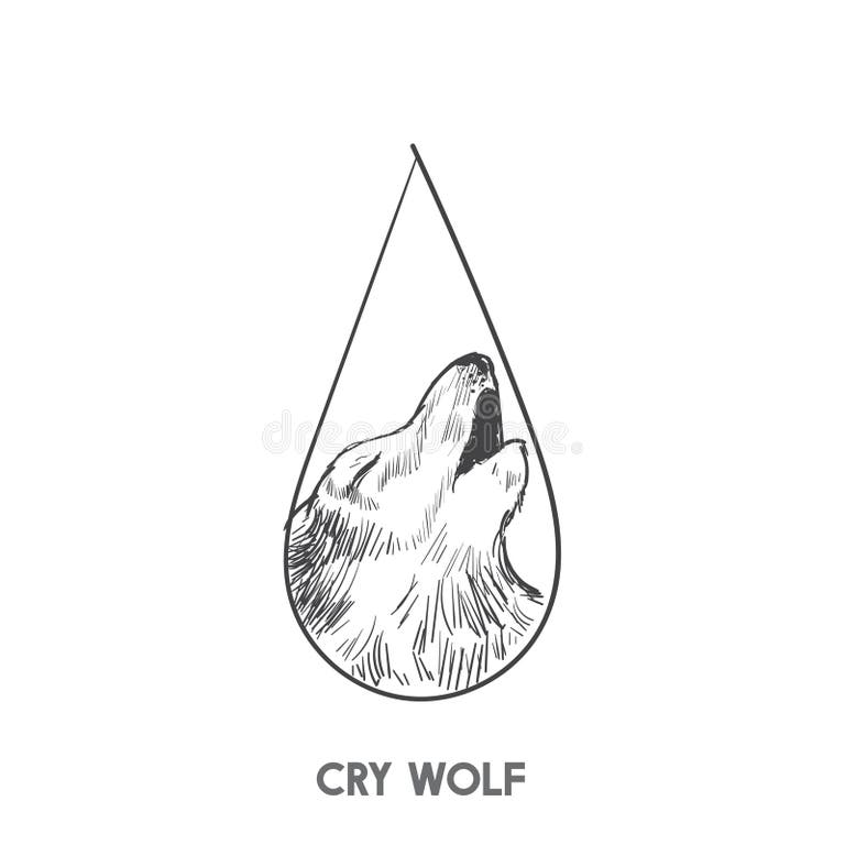 Cry Wolf Idiom Illustration Stock Illustrations – 5 Cry Wolf Idiom ...