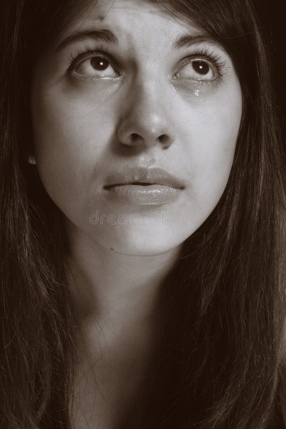 Crying. stock image. Image of dusk, praying, distraught - 10680807