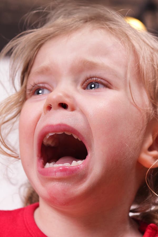 Crying stock photo. Image of opinion, cute, upset, tears - 24833750