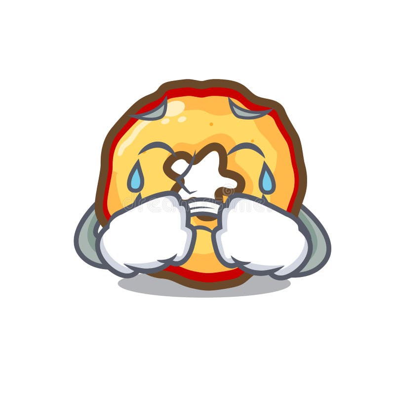 Crying apple stock illustration. Illustration of sadness - 21763739