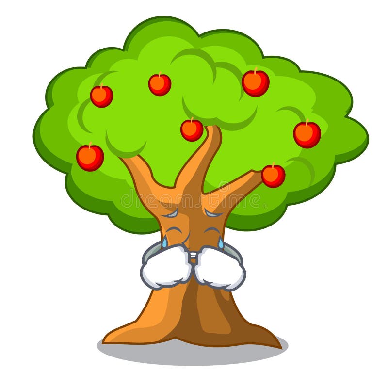 Cartoon Sad Apple Tree Stock Illustrations – 22 Cartoon Sad Apple Tree ...