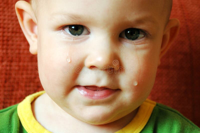 Crying sad baby stock photo. Image of angry, toddlers - 6267664