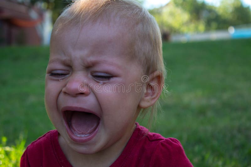 Crying Baby Park Lawn Stock Photos - Free & Royalty-Free Stock Photos ...
