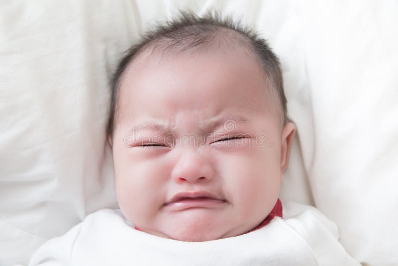 Crying baby boy stock photo. Image of displeased, screaming - 79147588