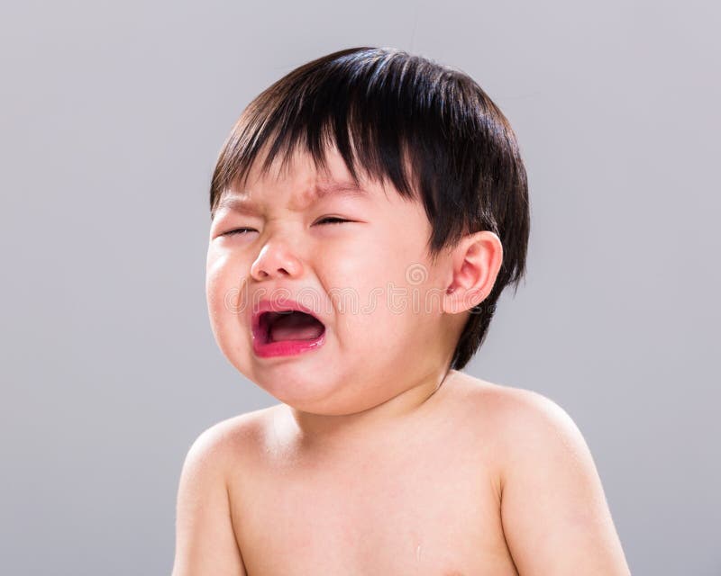 Crying baby boy stock image. Image of angry, background - 41166973