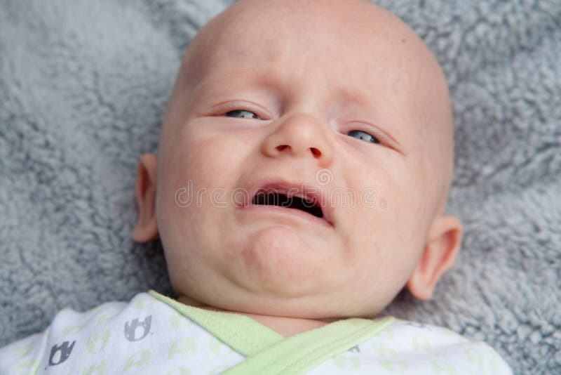 Crying Baby stock image. Image of distraught, child, adorable - 35425033