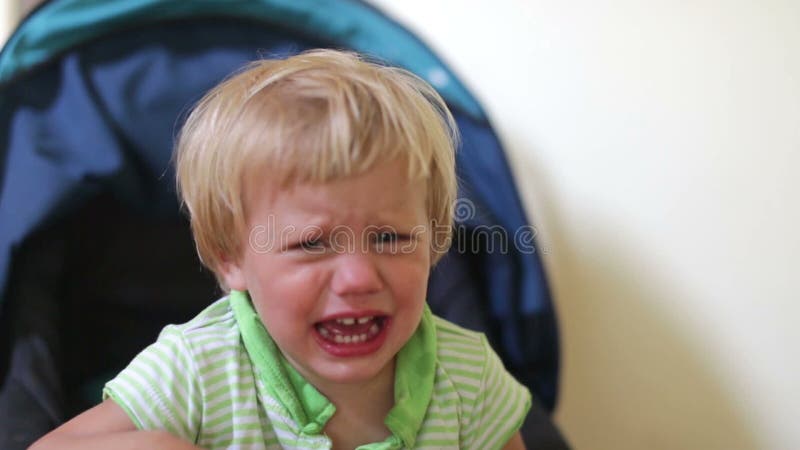 Crying baby stock video. Video of unhappy, small, sadness - 43068809