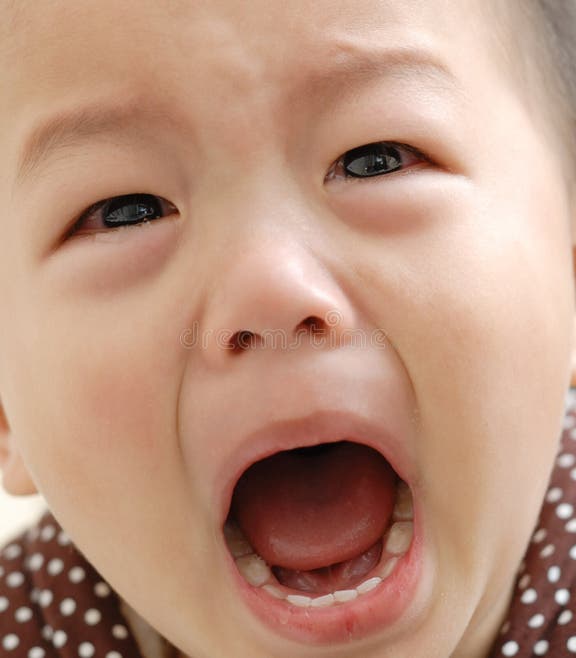 Crying boy face stock image. Image of asian, people, emotion - 18339837