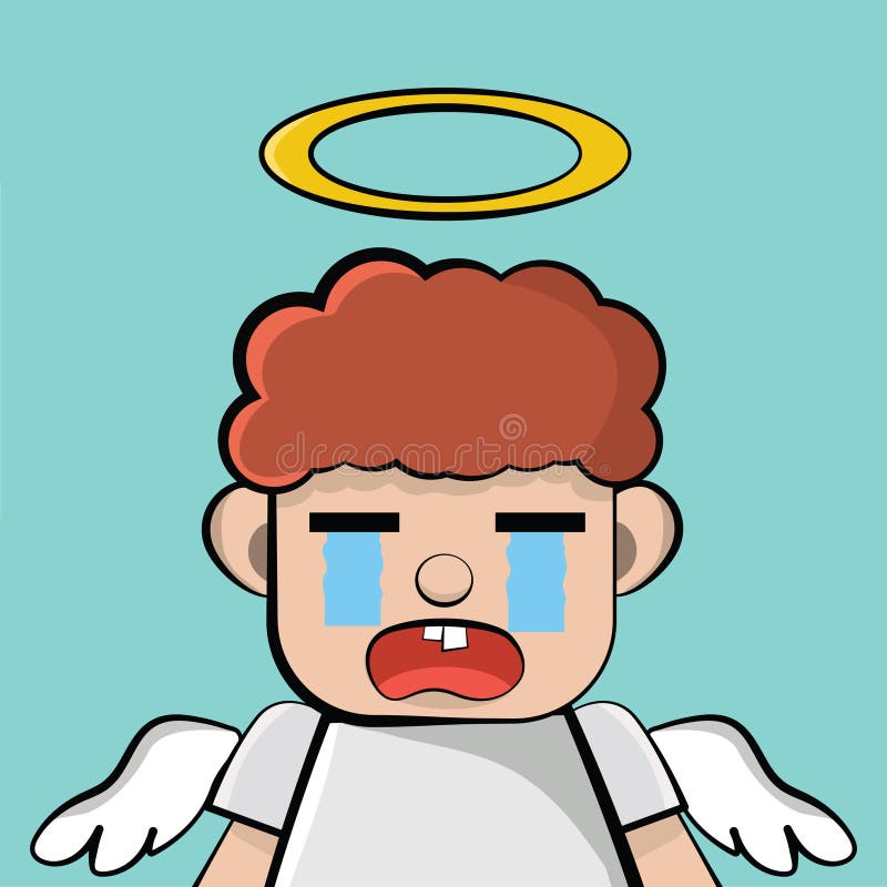 Crying Angels Stock Illustrations – 31 Crying Angels Stock ...