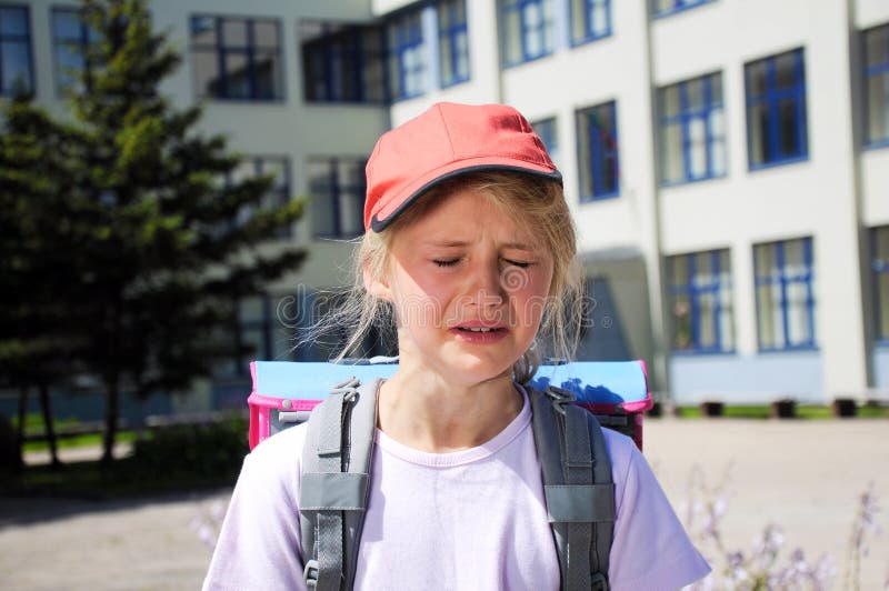 Crying child stock image. Image of sadness, little, kids - 39924859