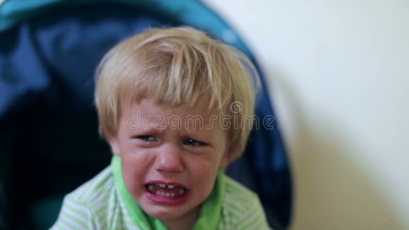 Crying Child in Grief and Sadness. Child Crying with Tears on Face ...