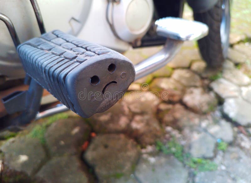 Crying Cover Footpeg or Footrest Stock Photo - Image of footpeg ...