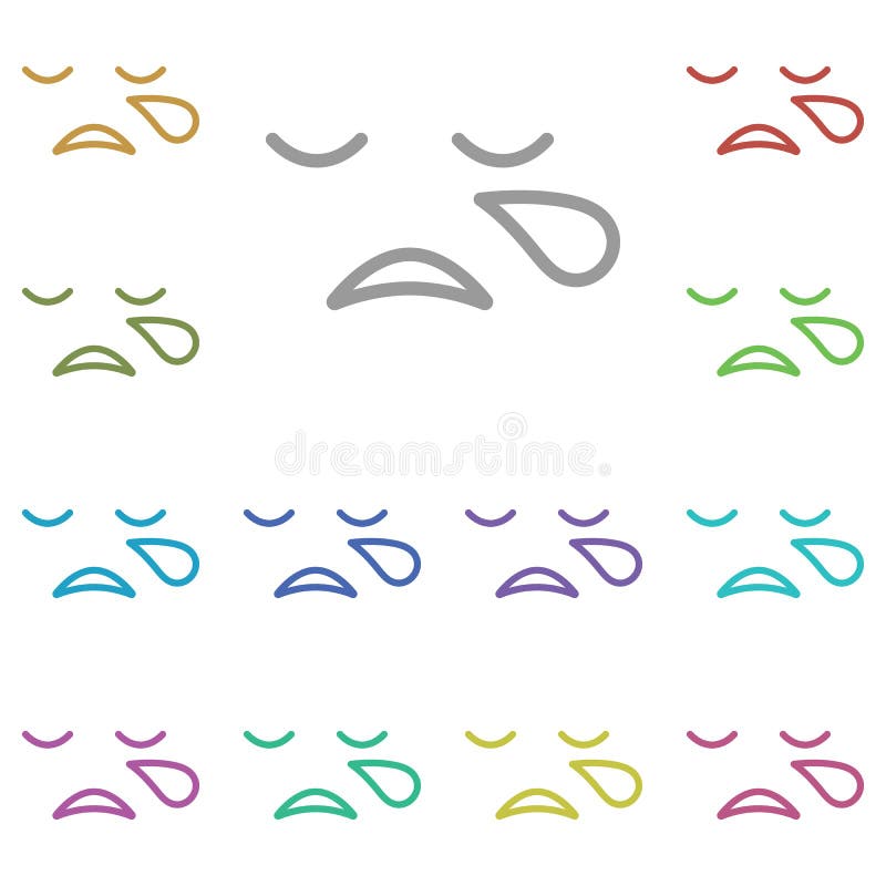 Man Crying Outline Stock Illustrations – 360 Man Crying Outline Stock ...