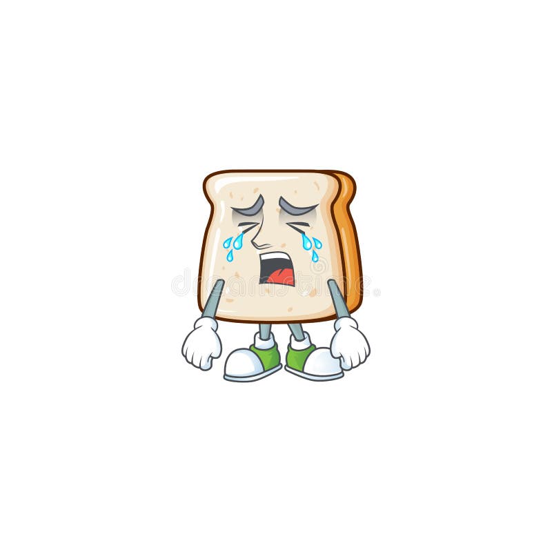 Crying Wheat Germ Oil in a Cartoon Stock Vector - Illustration of happy ...