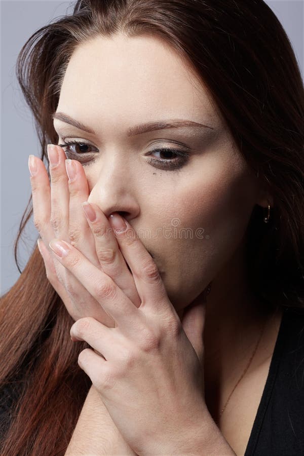 Crying girl stock image. Image of grief, despair, beautiful - 14053469