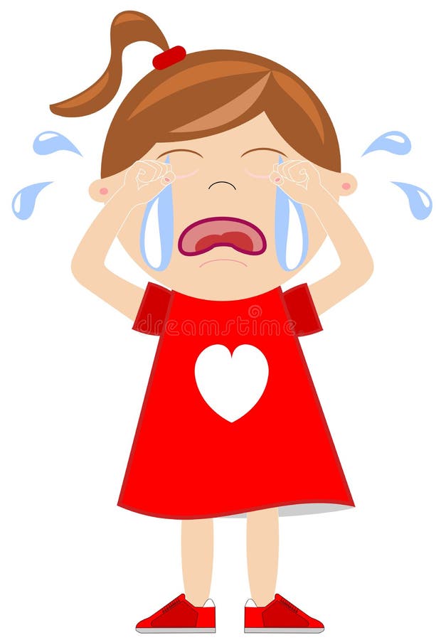 Crying Person Clipart