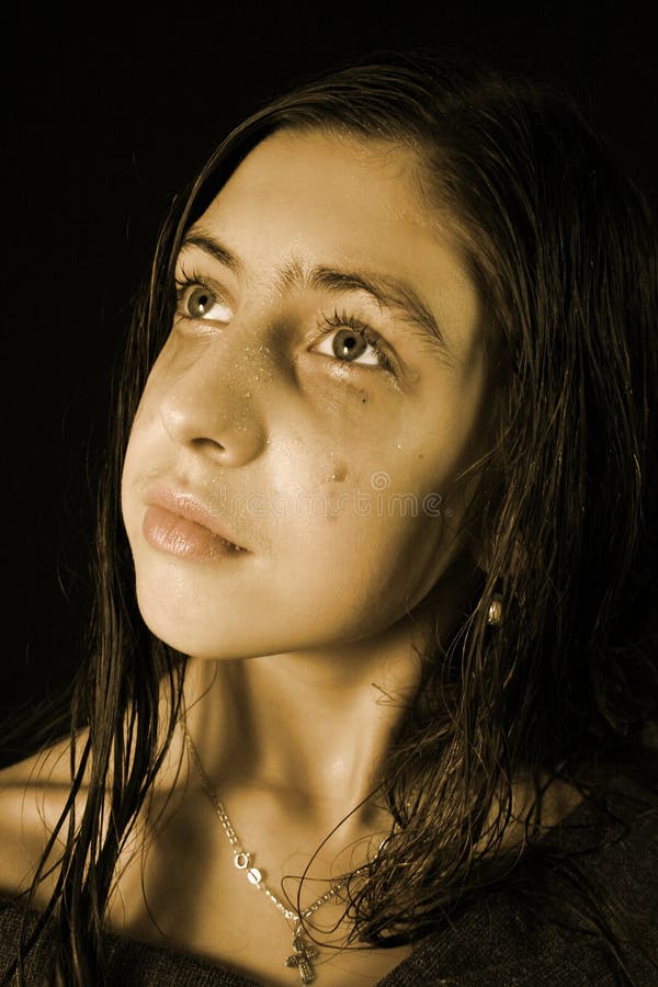 Homeless girl stock image. Image of hungry, culture, homeless - 14379013