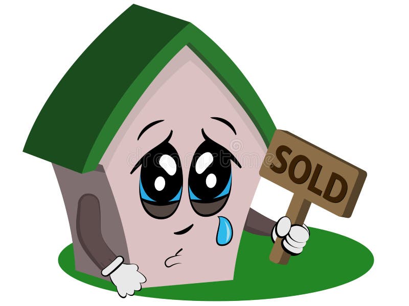 Crying house stock vector. Illustration of gothic, estate - 17782027