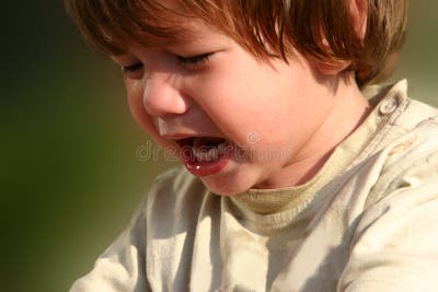 Crying and hungry child stock photo. Image of eurasian - 345116