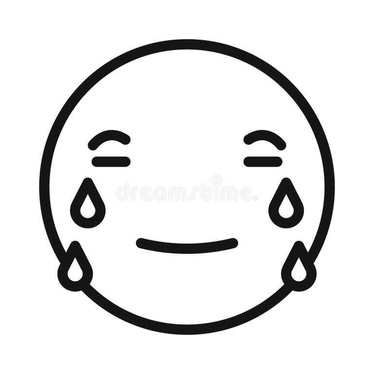 Crying Line Art Stock Illustrations 7383 Crying Line Art Stock Illustrations Vectors