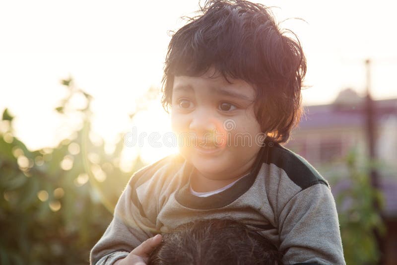 Crying Indian baby girl stock photo. Image of malaysian - 26446440