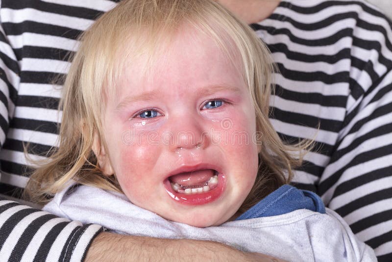 Crying Kid with Tears on the Face Stock Image - Image of tears, woman ...