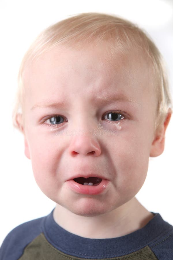 Crying Little Baby Boy Royalty Free Stock Photography - Image: 10348637