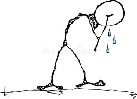 Stick Man Crying Stock Illustrations – 1,253 Stick Man Crying Stock ...