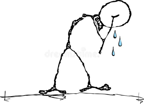 Stick Man Crying Stock Illustrations – 1,253 Stick Man Crying Stock ...