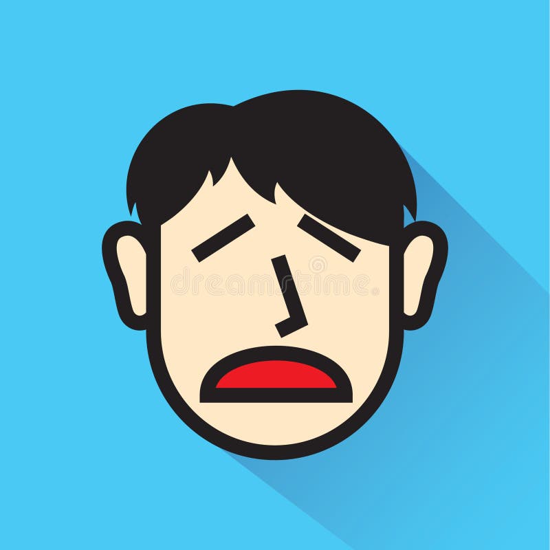 Crying Man Stock Illustrations – 8,846 Crying Man Stock Illustrations ...