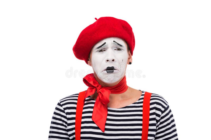 Face Crying Mime Stock Illustrations – 45 Face Crying Mime Stock ...