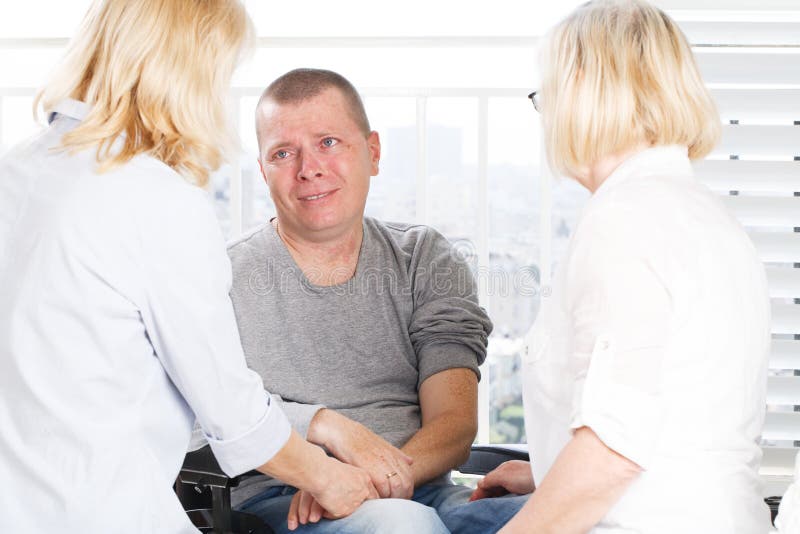 Crying patient stock photo. Image of emotions, expressing - 32769622