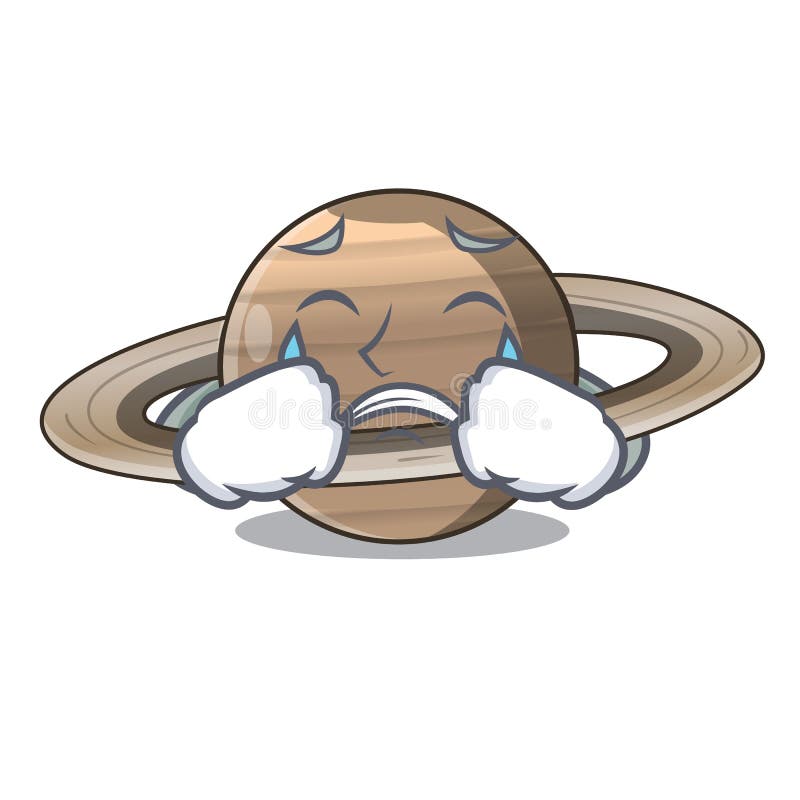 Crying sad planet earth stock vector. Illustration of desperate - 6653660